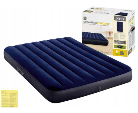 Intex 64758, надувной матрас 191 x 137 x 25 см Бесплатная Доставка