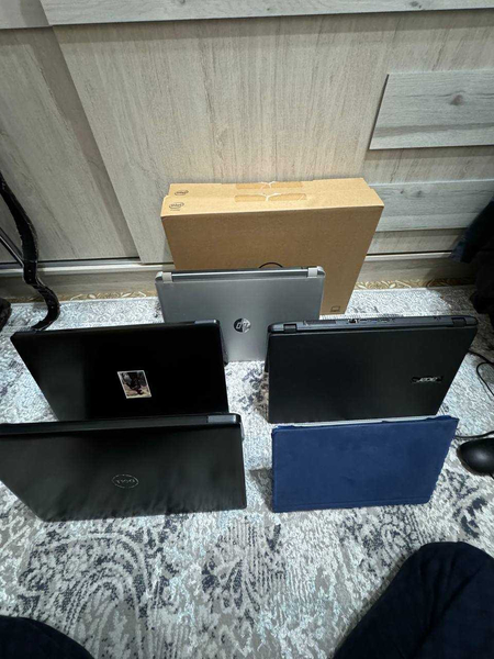 Продаю свои старые ноутбуки 5 за 999 Acer Hp Dell Surface PАБОЧИЕ