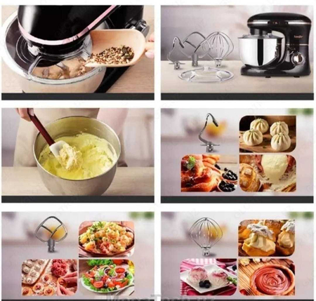 Новый Миксер Планетарный Промышленный с чашкой Stand Mixer Mikser