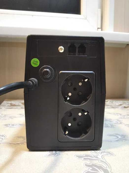 UPS iON 600VA 360W. ИБП, ЮПС.