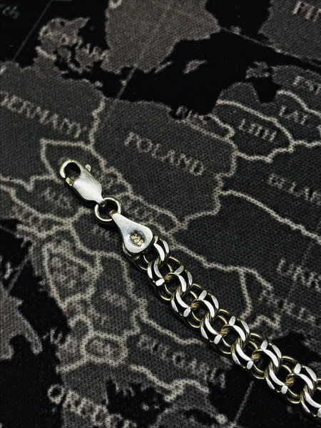 Браслет серебро