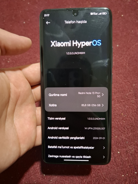 Redmi note 13 pro plyus