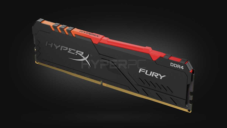 Модуль памяти HyperX Fury RGB 8GB DDR4/2666MHz DIMM