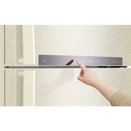 Холодильник LG GN-H702HEHU.Цвет-бежевый мрамор