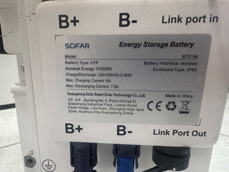 SOFAR. Yuqori kuchlanishli litiy akumulyator (POWER SUN)