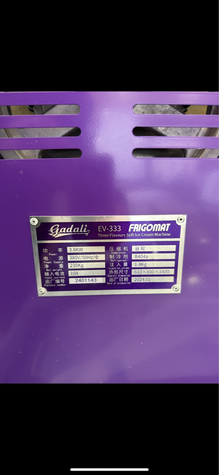 Frigomat frezir 380w