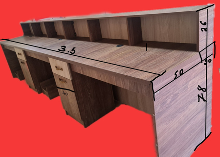 Ofis uchun 3 kishilik mebel komplekt