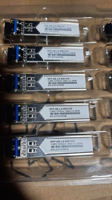трансивер SFP 1.25G 1310nm 10km LC SMF DDM,