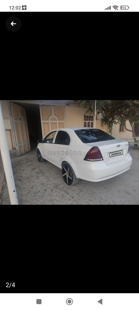 Chevroled nexia 3 pazitsiya 4 metan gazi bor