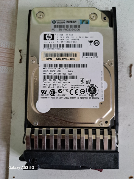 SAS 146gb HardDiskDriver