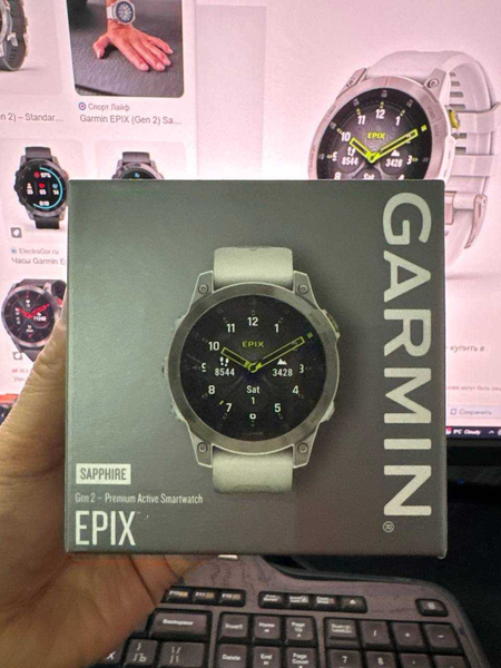 Часы Garmin epix Gen 2 Premium Active Smartwatch! Новые в коробке!