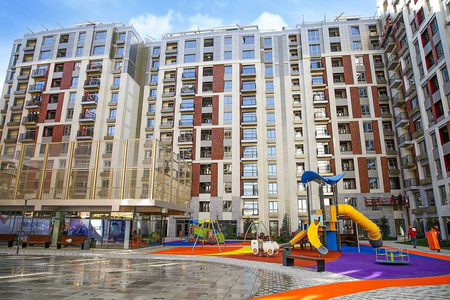 V1293 Ул.Нукус НОВОСТРОЙКА ЖК NRG Oybek  3/8/12 76м2 новый евро ремонт