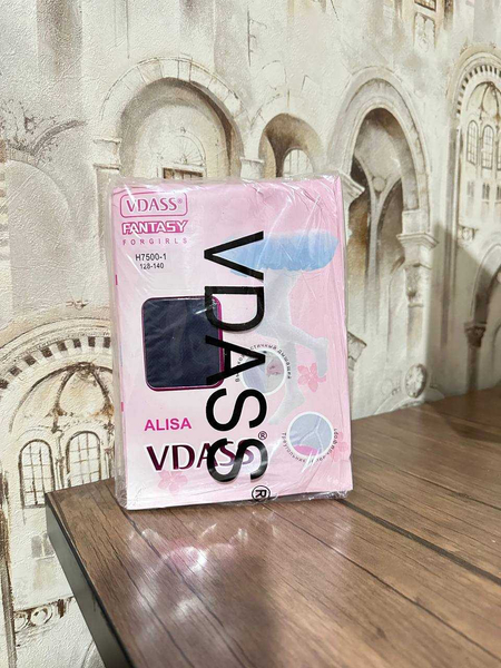 Детские колготки VDASS / Белые, Телесные, Черные, Синие копронки