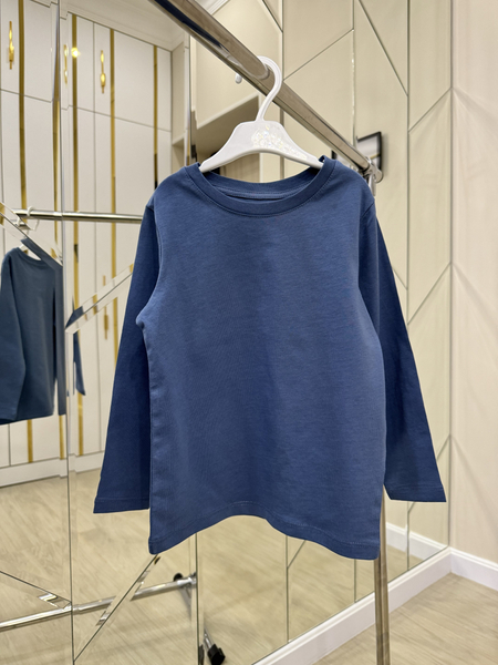 Детские базовые лонгсливы из органического хлопка H&M Англия 2-4г