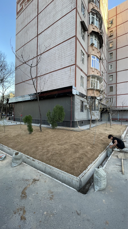 Gazon газон экиш хизмати полив микроклимат