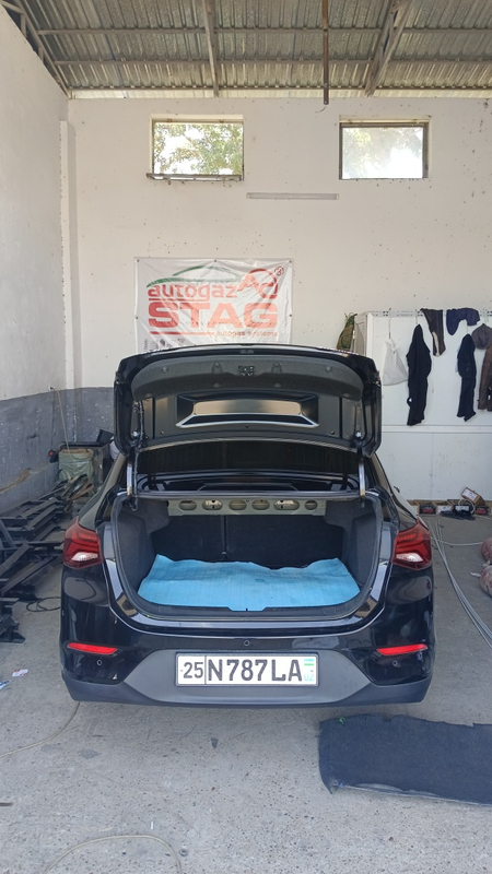 Propan Metan gaz ustanovka Trekker Cobalt Jentra Malibu Cheriy Jetour