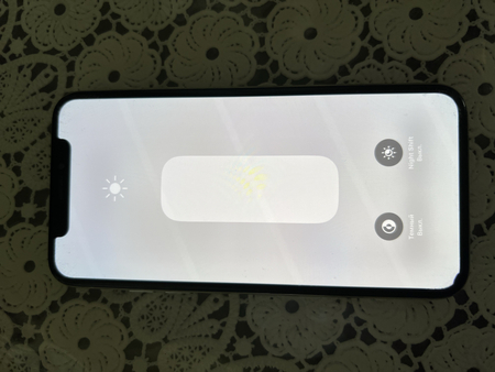 Iphone x silver 64 gb face ishlidi