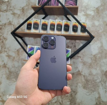 Муддатли туловга iPhone 14 Pro max 256 gb purple
