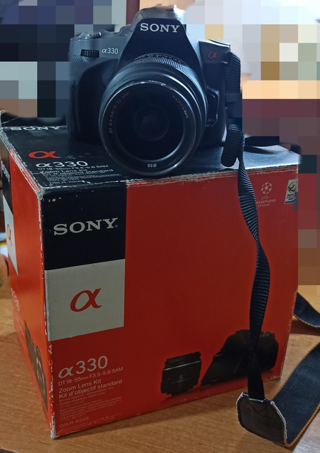 Продается фотоаппарат Sony alfa 330