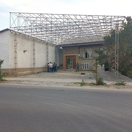 Барча турдаги том навеслар тайорлаб орнатиб