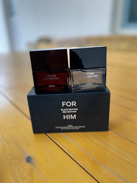 Zara for him red edition