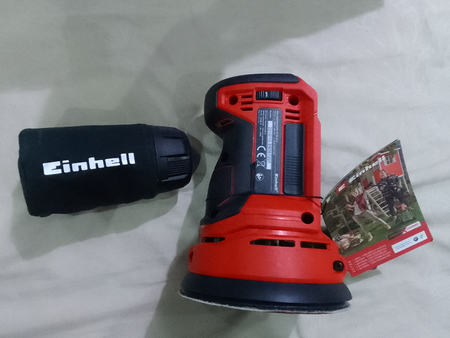 Einhell. 18v. Наждак апарат