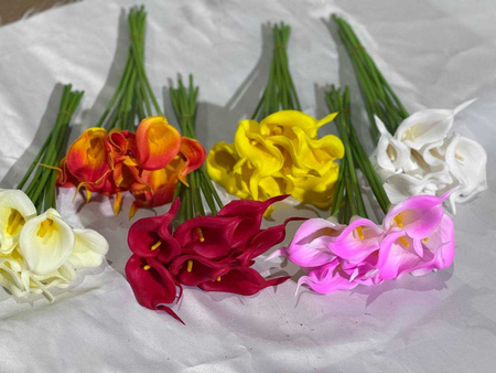 Цветы Реалистичный искусственные 33см 10шт – ПОДАРКА ДОСТАВКА В 1 ДЕНЬ