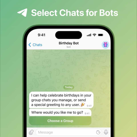 Telegram bot. Istalgan turdagi