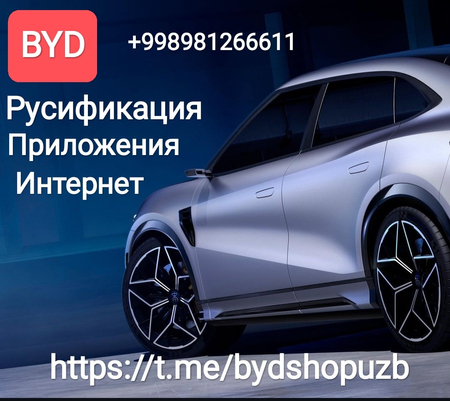 Русификация  всех моделей byd с гарантией