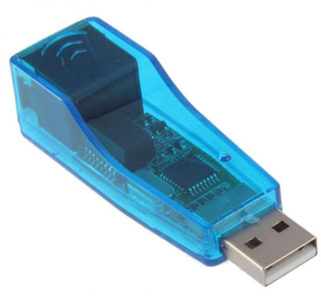 Адаптер (внешняя сетевая карта) LAN / USB (48126
