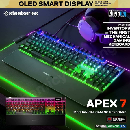 СКИДКА!(Свитчи Brown,Red) Steelseries APEX 7 Механическая Клавиатура