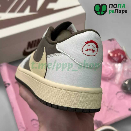 Nike Air Jordan 1 Low OG Travis Scott x Reverse Mocha