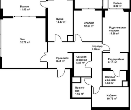 Новостройка 4/3/9 жк Gardens Residence