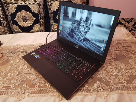 ASUS ROG Zephyrus M GU501GM Gamng: i7-8750H/16GB/6GB/800GB Sotiladi