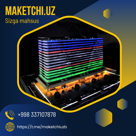 Maket va maket praektlash. Arxitektura xizmati. 3d model xizmati