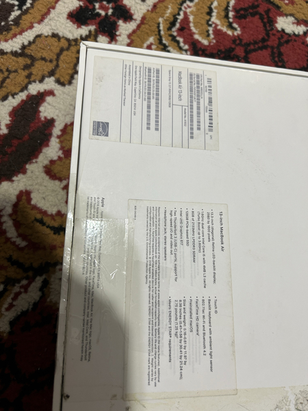 Macbook air 2018