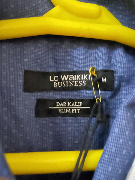 Мужская рубашка Lc Waikiki привозная с Турции
