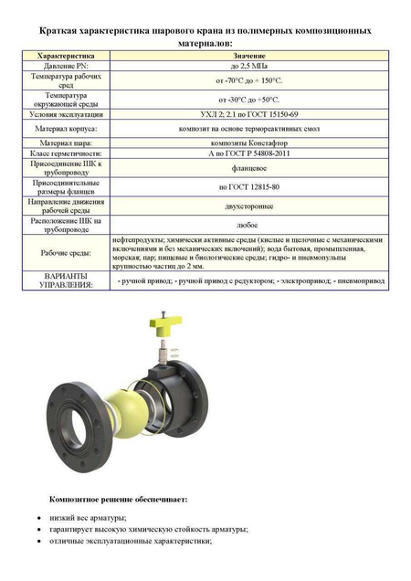 Химстойкие краны