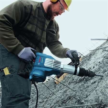 Электрический отбойный молоток Bosch GSH 11 VC Professional, 1.7 кВт