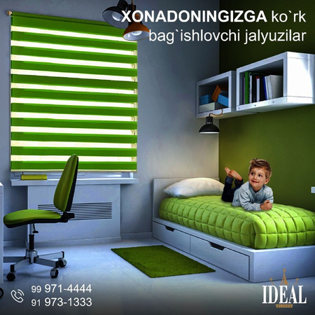 Жалюзи Jalyuzi IDEAL BLINDS tezkor