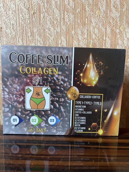 Coffee slim collagen кофе для похудения