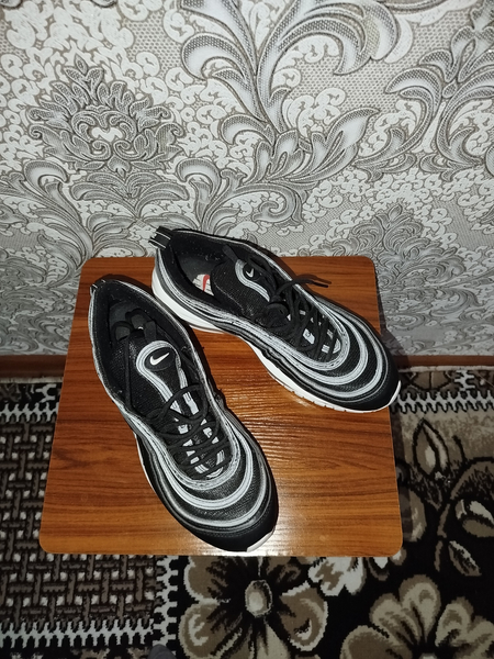 Кроссовки Nike Air Max 97 - Черные Низкие Топы 100 % оригинальный прод