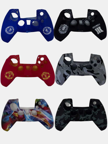 Силиконовый защитный чехол для геймпада Dualshock4 PS3, PS4, PS5