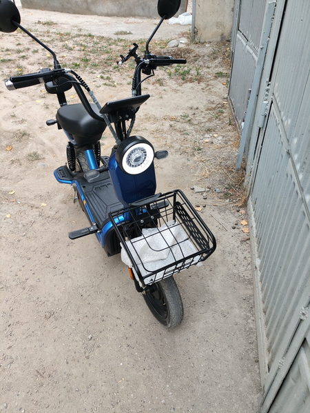 Электроскутер Почти Новый Мощьный 500W мотор