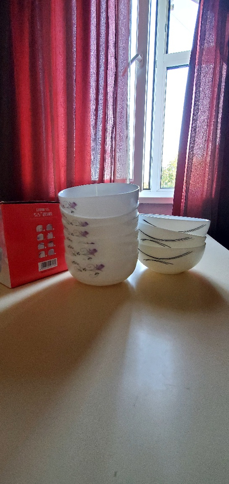Посуда касушки 6 и 3шт.