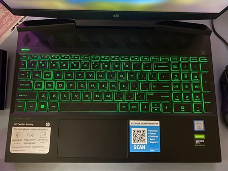 HP pavilion gaming / i5 9400f / gtx 1650 / 16 gb ram / 500gb ssd