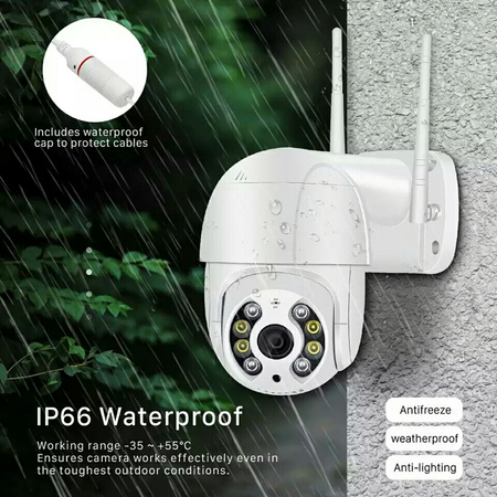 Новые купольная 3Mp и 5Мр
Wi-Fi IP камера с 4-кратным цифровым зумом.