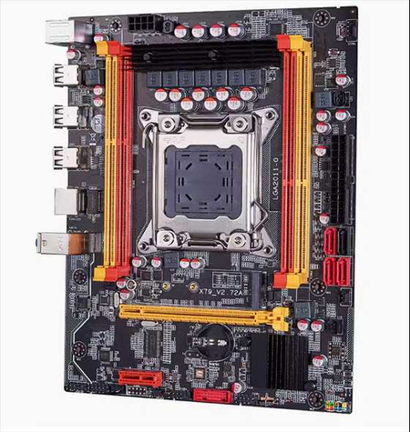 Игровая материнская плата и процессор X79, CPU E5 2640 v2, ОЗУ 12GB