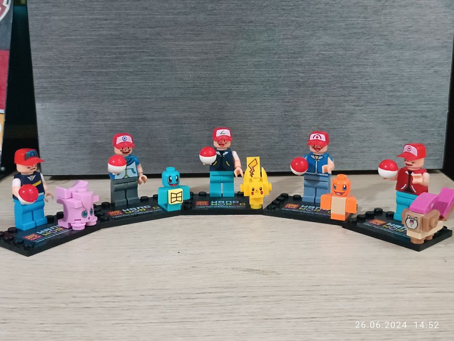 Lego Лего фигурки покемоны пикачу