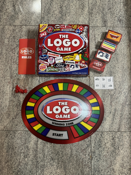 The Logo Game Настольная игра  27х27 см.Каробка